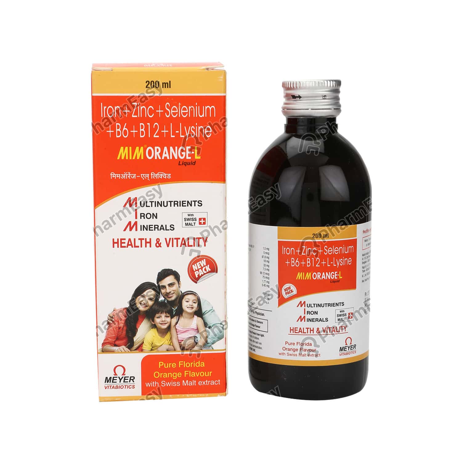 Buy Mimorange L Orange Flavour Syrup 200ml Online at Flat 18% OFF* | PharmEasy