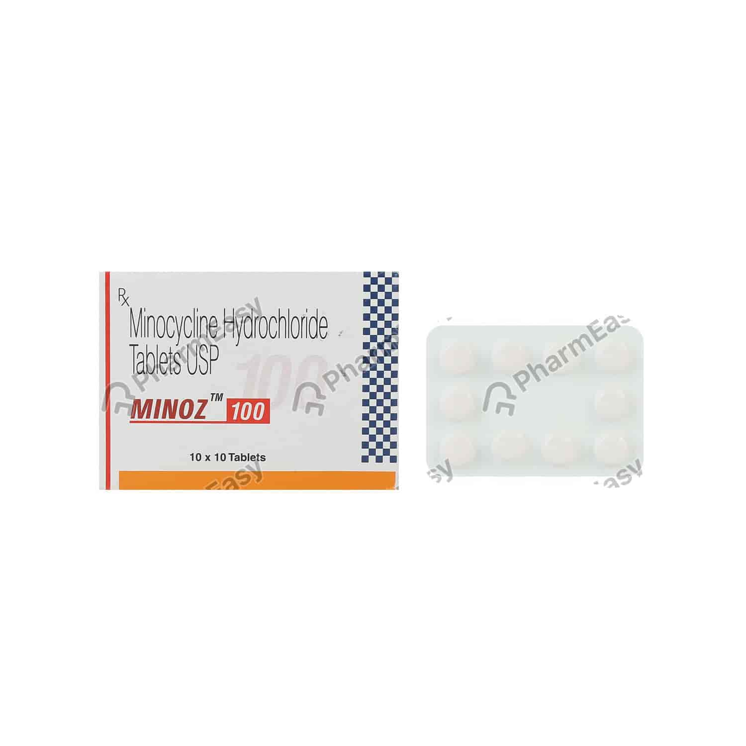 Buy Minoz 100mg Tablet Online at Flat 18% OFF* | PharmEasy