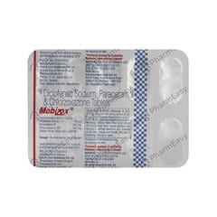 Mobizox Tablet (10) - Uses, Side Effects, Dosage, Composition & Price ...