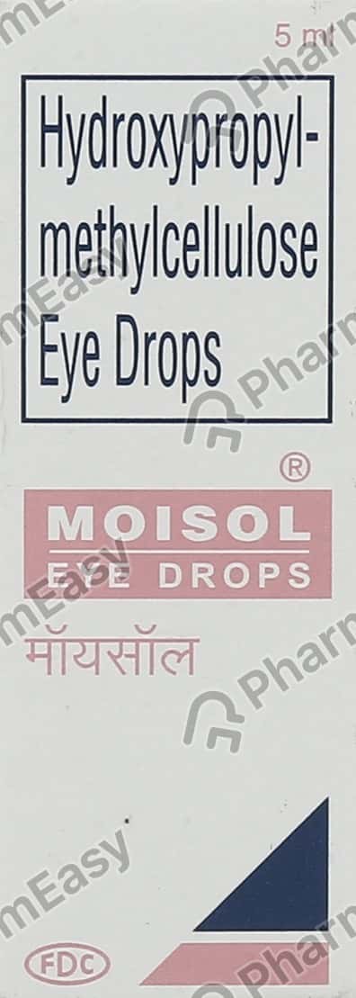 Moisol 0.7 %W/V Eye Drop (5): Uses, Side Effects, Price & Dosage ...
