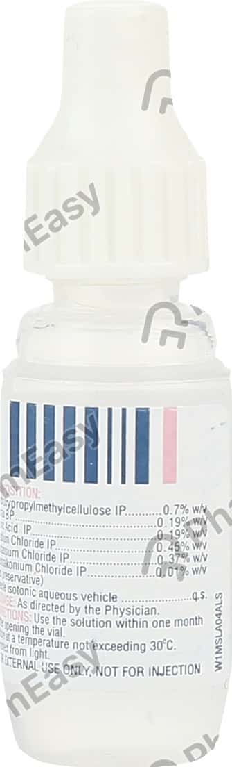 Moisol 0.7 %W/V Eye Drop (5): Uses, Side Effects, Price & Dosage ...