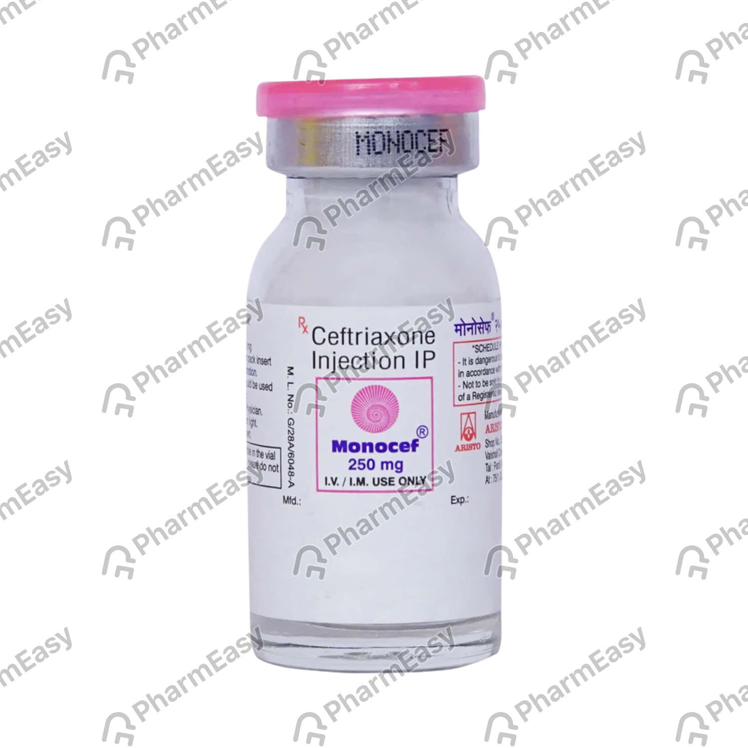 Monocef 250mg Powder For Injection: Uses, Side-effects, Price, Dosage ...