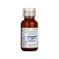 Monocef O 50 MG Suspension (30) - Uses, Side Effects, Dosage ...