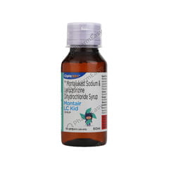 Montair Lc Kid Syp 60ml - Uses, Side Effects, Dosage, Composition ...