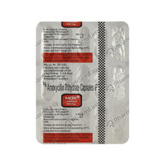 Mox 500mg Capsule - Uses, Side Effects, Dosage, Composition & Price ...