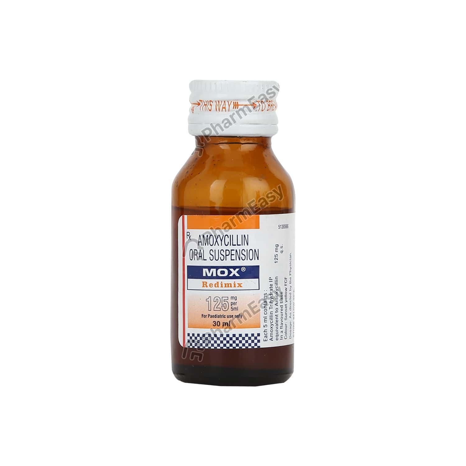 Buy Mox 125 MG Suspension (30) Online at Flat 18% OFF* | PharmEasy