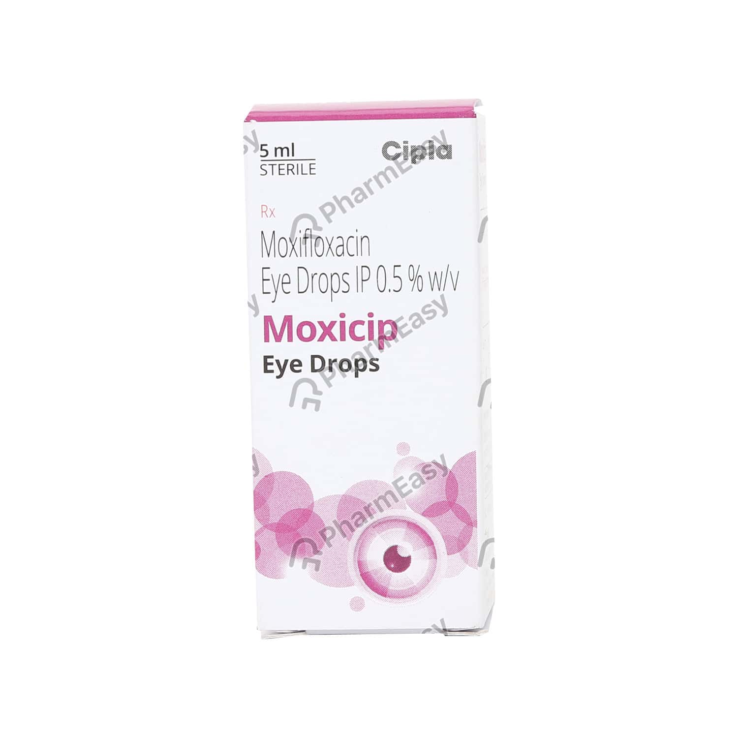 Buy Moxicip 0.5 % Eye Drop (5) Online at Flat 18% OFF* | PharmEasy