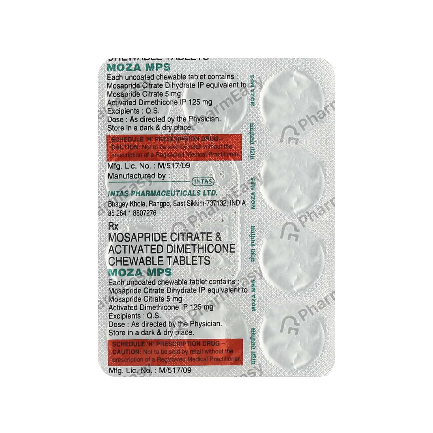 Buy Moza Mps Tablet Online at Flat 18% OFF* | PharmEasy