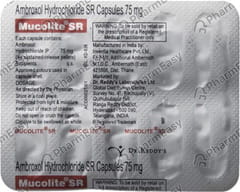 Mucolite 30 MG Capsule (10): Uses, Side Effects, Price & Dosage | PharmEasy
