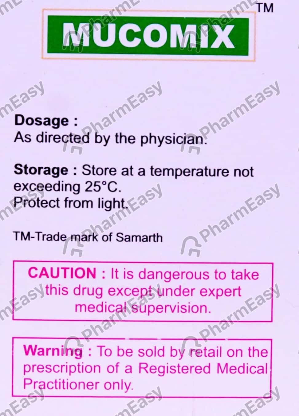 Mucomix 400 MG Injection (2): Uses, Side Effects, Price & Dosage ...