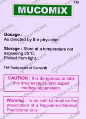 Mucomix Injection: Uses, Side-effects, Price, Dosage & More Info ...