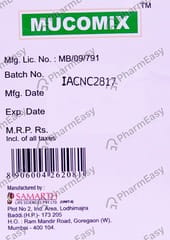 Mucomix Injection: Uses, Side-effects, Price, Dosage & More Info ...