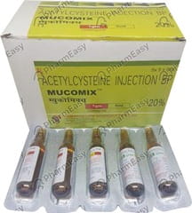 Mucomix 1 G Injection (5): Uses, Side Effects, Price & Dosage | PharmEasy