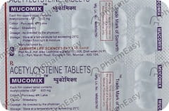 Mucomix Tablet: Uses, Side-effects, Price, Dosage & More Info - PharmEasy