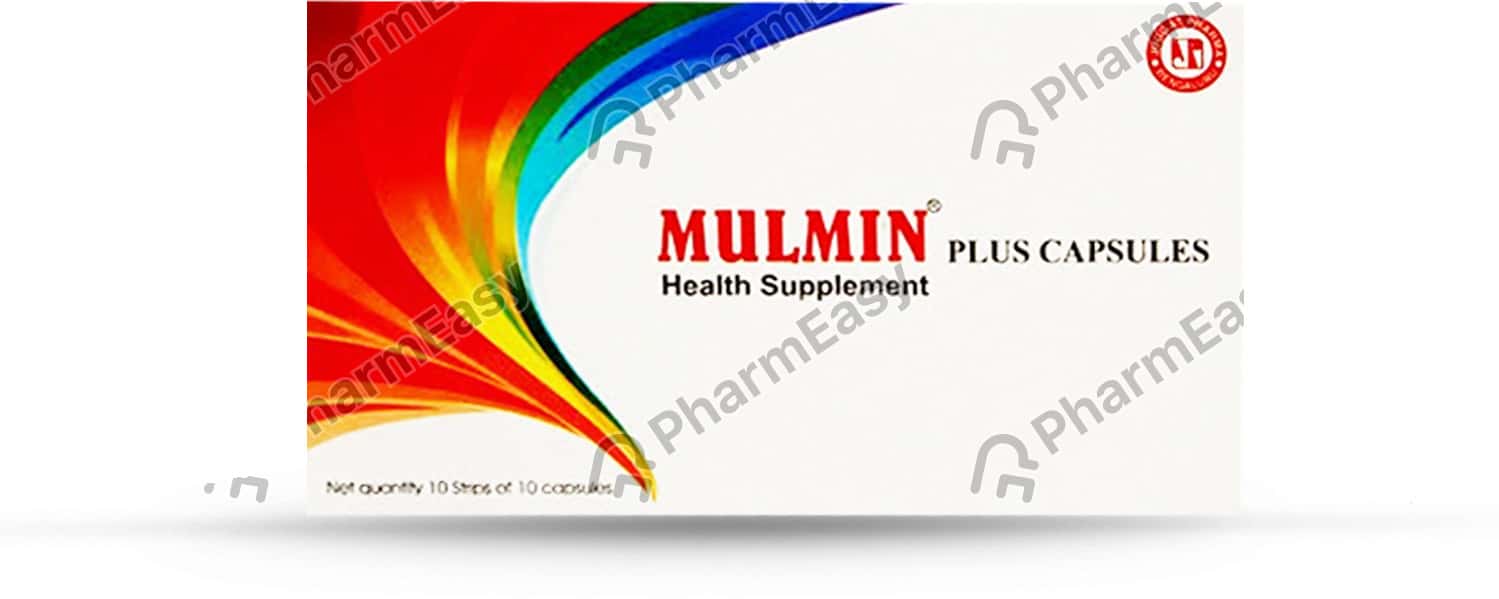 Buy Mulmin Plus Strip Of 10 Capsules Online & Save Up to 24% at PharmEasy