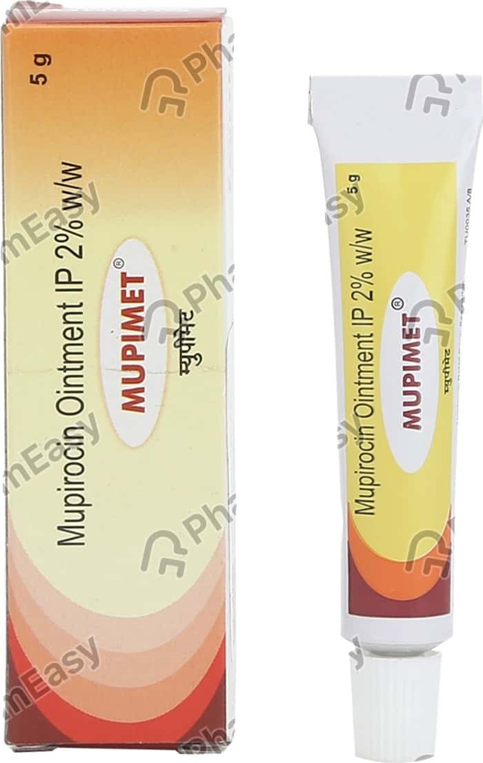 Mupimet 2 % Ointment (5): Uses, Side Effects, Price & Dosage | PharmEasy