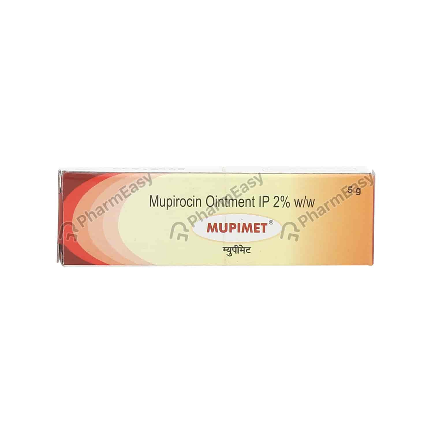 Buy Mupimet 2% Oint 5gm Online at Flat 18% OFF* | PharmEasy