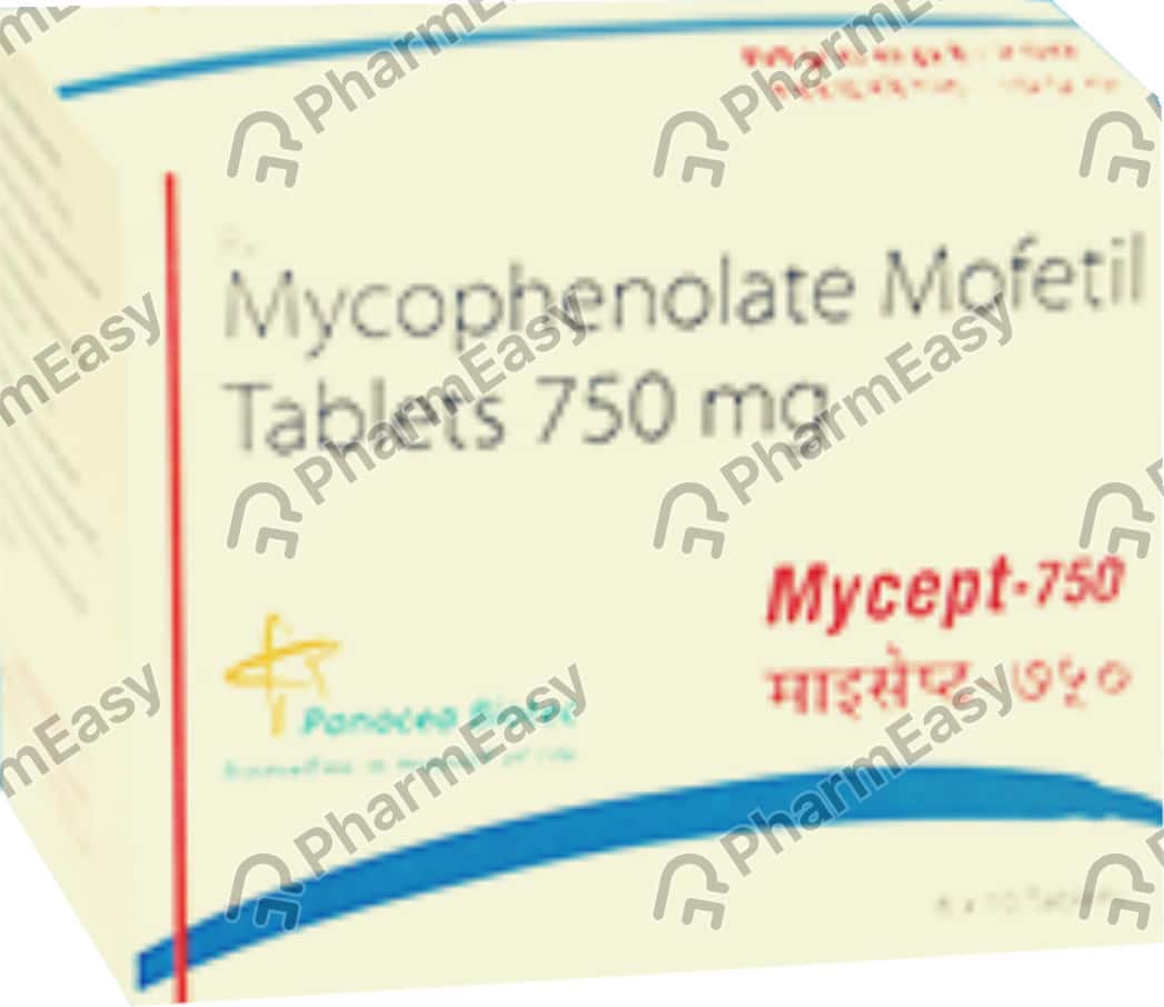 Buy Mycept 750 MG Tablet (10) Online at Flat 15% OFF | PharmEasy