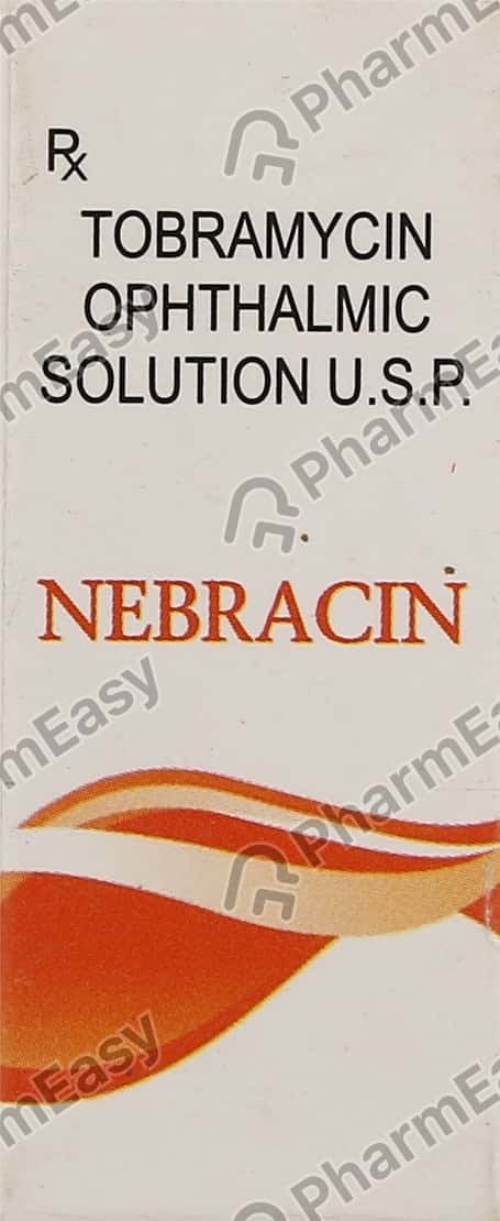 Nebracin 0.3 %W/V Eye Drop (5): Uses, Side Effects, Price & Dosage ...