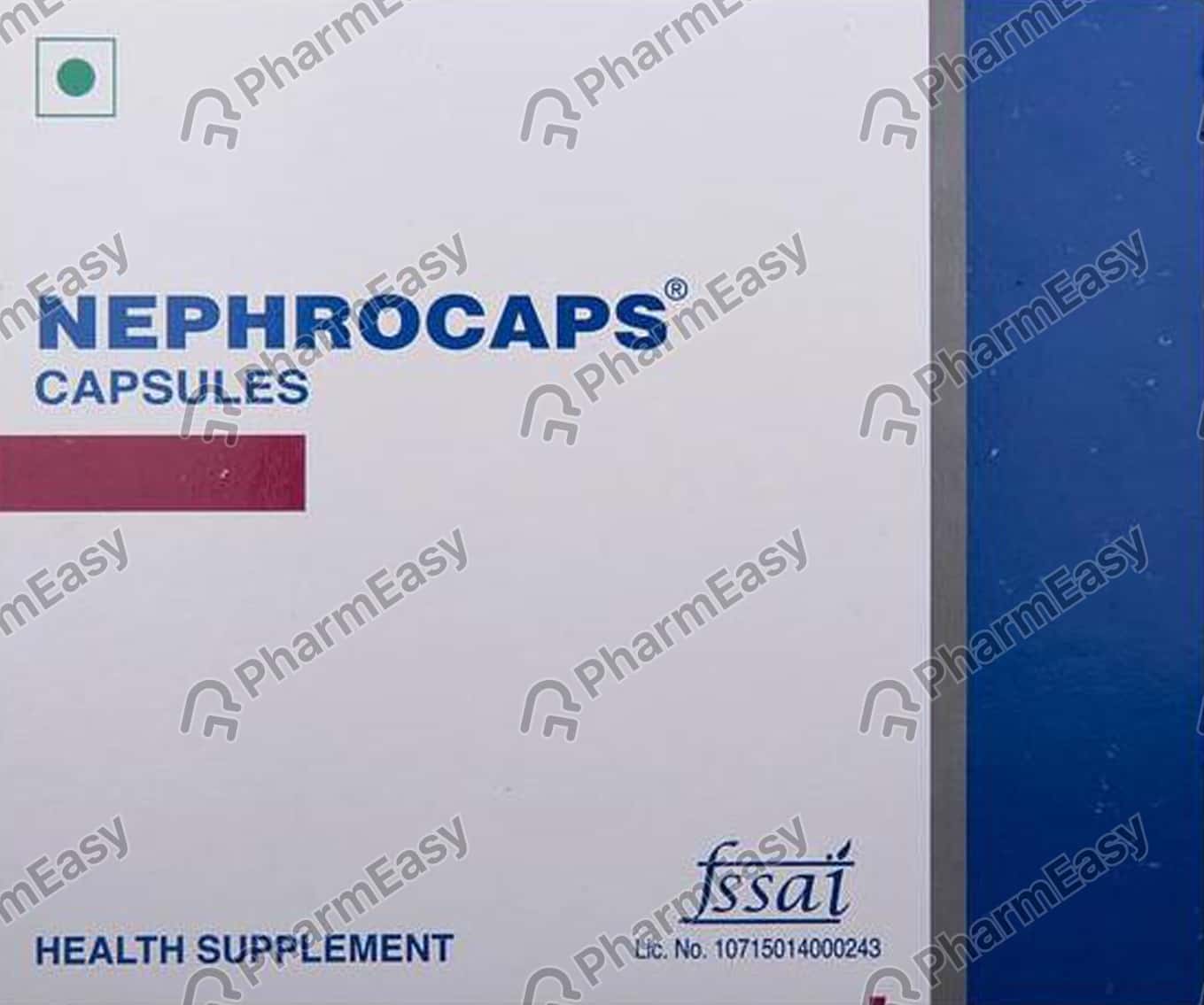 नेफ्रोकैप्स 15 कैप्सूल (Nephrocaps in Hindi) : उपयोग, साइड-इफेक्ट्स ...