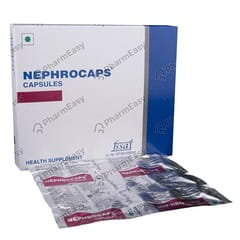 Buy Nephrocaps Strip Of 15 Capsules Online at Flat 18% OFF* | PharmEasy
