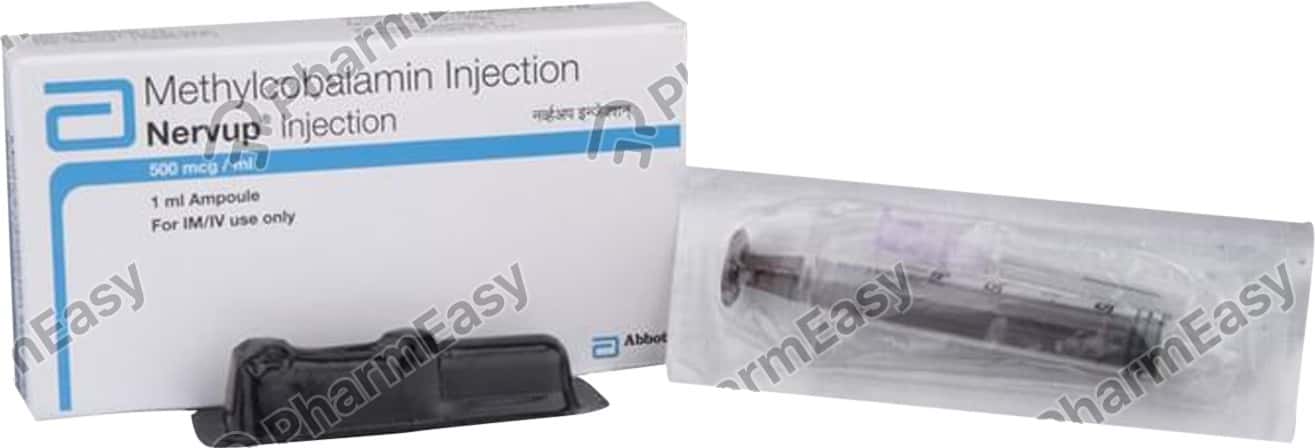 Nervup 500 MCG Injection (1): Uses, Side Effects, Price & Dosage ...