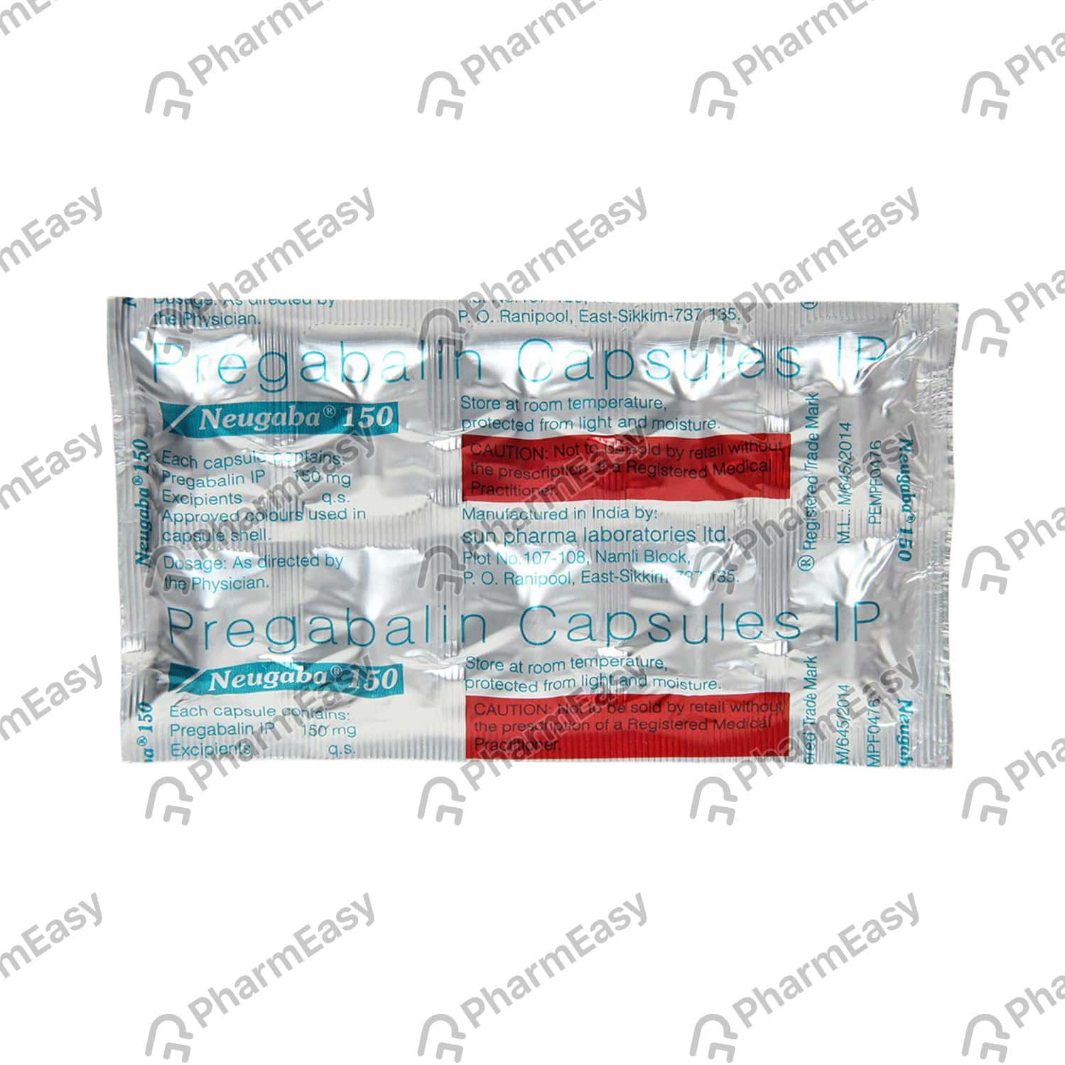 Neugaba Er 150 MG Tablet (10): Uses, Side Effects, Price & Dosage ...