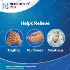 Neurobion Plus Strip Of 10 Tablets: Uses, Side Effects, Price & Dosage ...