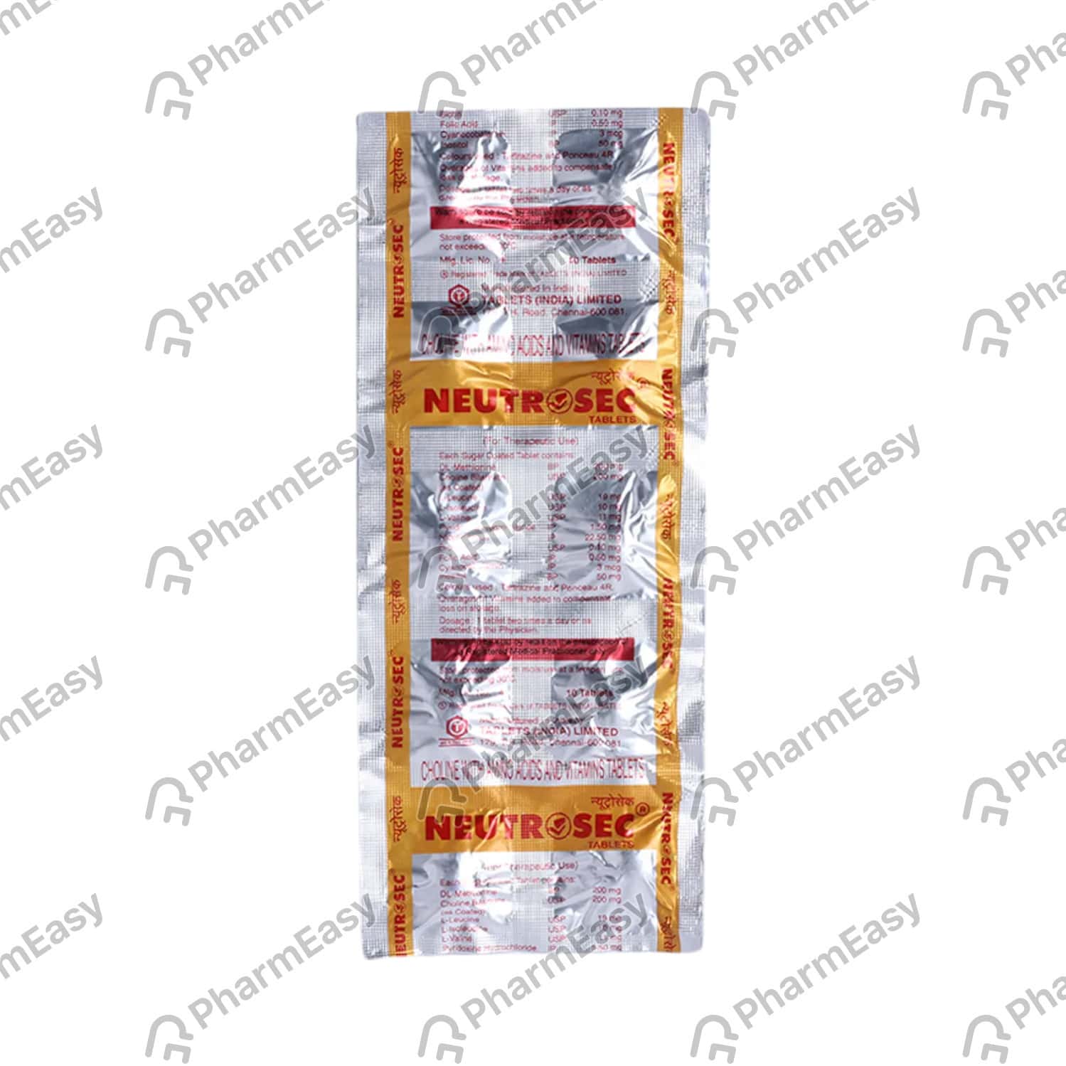 Buy Neutrosec Tablet (10) Online & Save Up to 24% at PharmEasy