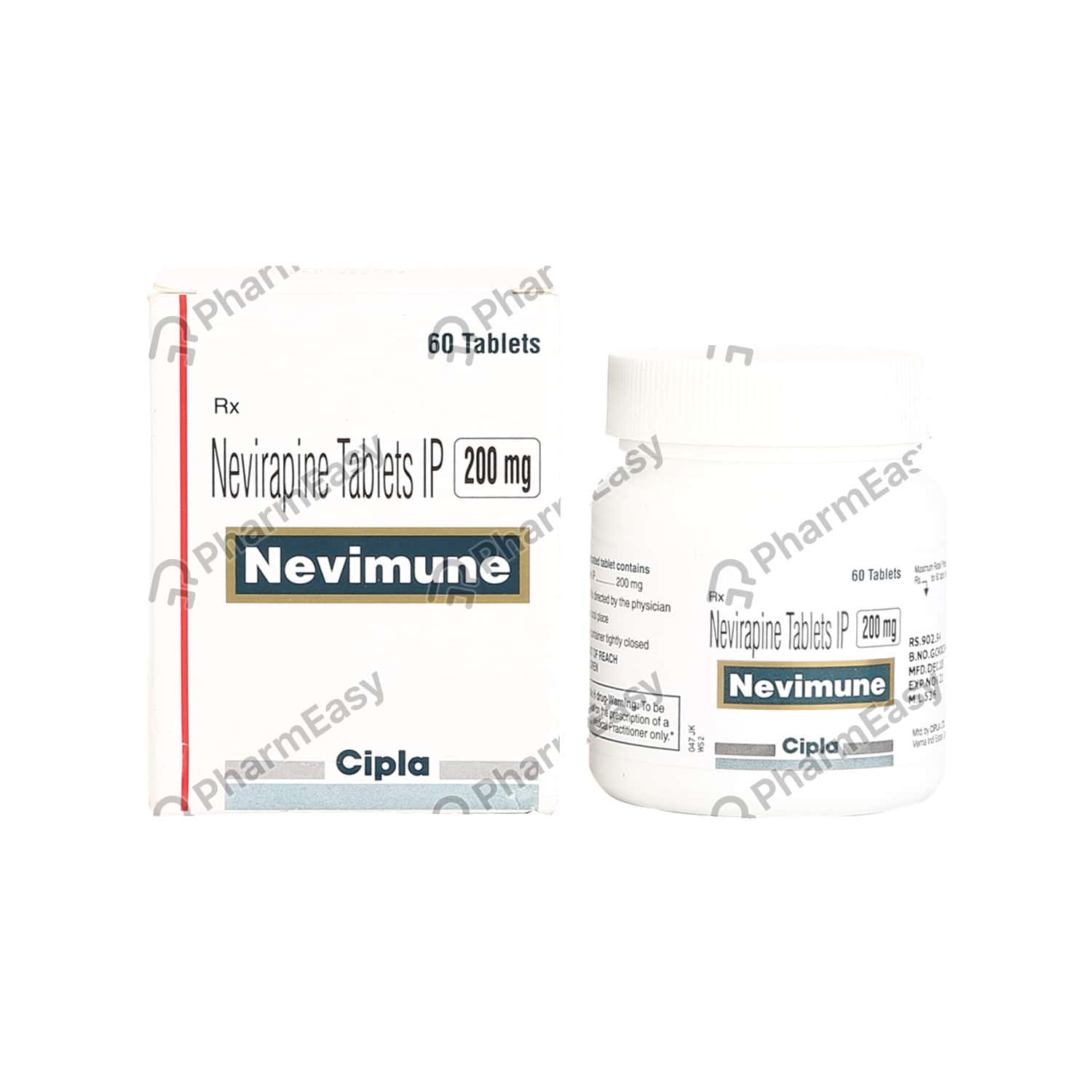 Buy Nevimune 200 MG Tablet (60) Online at Flat 18% OFF* | PharmEasy