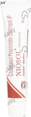 Niosol 0.05 % Ointment (30): Uses, Side Effects, Price & Dosage | PharmEasy