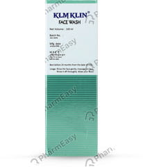 Klm Klin Face Wash: Uses, Side-effects, Price, Dosage & More Info ...
