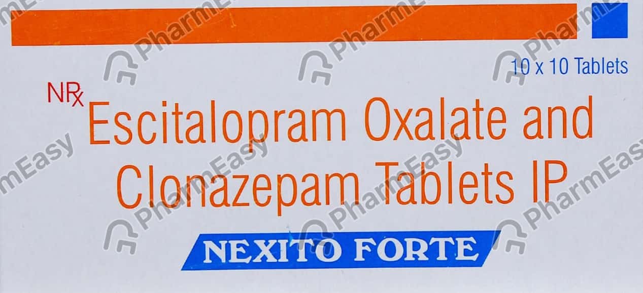 Nexito Forte Tablet: Uses, Side Effects, Price & Dosage | PharmEasy