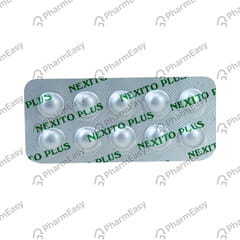 Nexito Plus Strip Of 10 Tablets: Uses, Side Effects, Price & Dosage ...