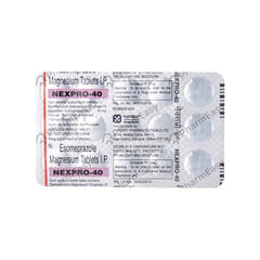 Nexpro 40 MG Tablet (15) - Uses, Side Effects, Dosage, Composition ...