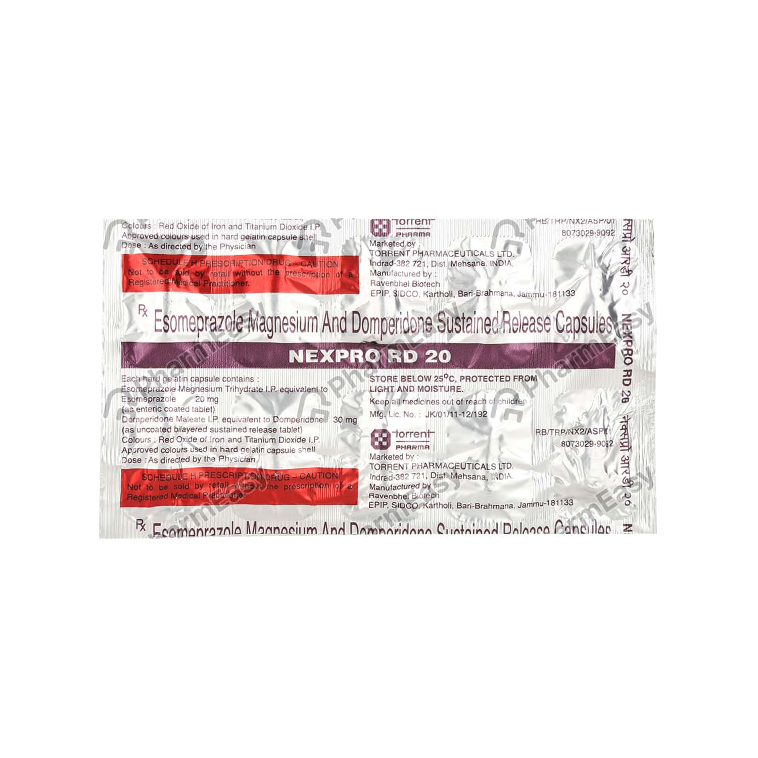 Nexpro Rd 20mg Capsule - Uses, Side Effects, Dosage, Composition ...