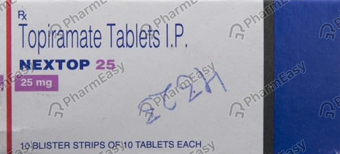 Nextop 25 MG Tablet (10): Uses, Side Effects, Price & Dosage | PharmEasy