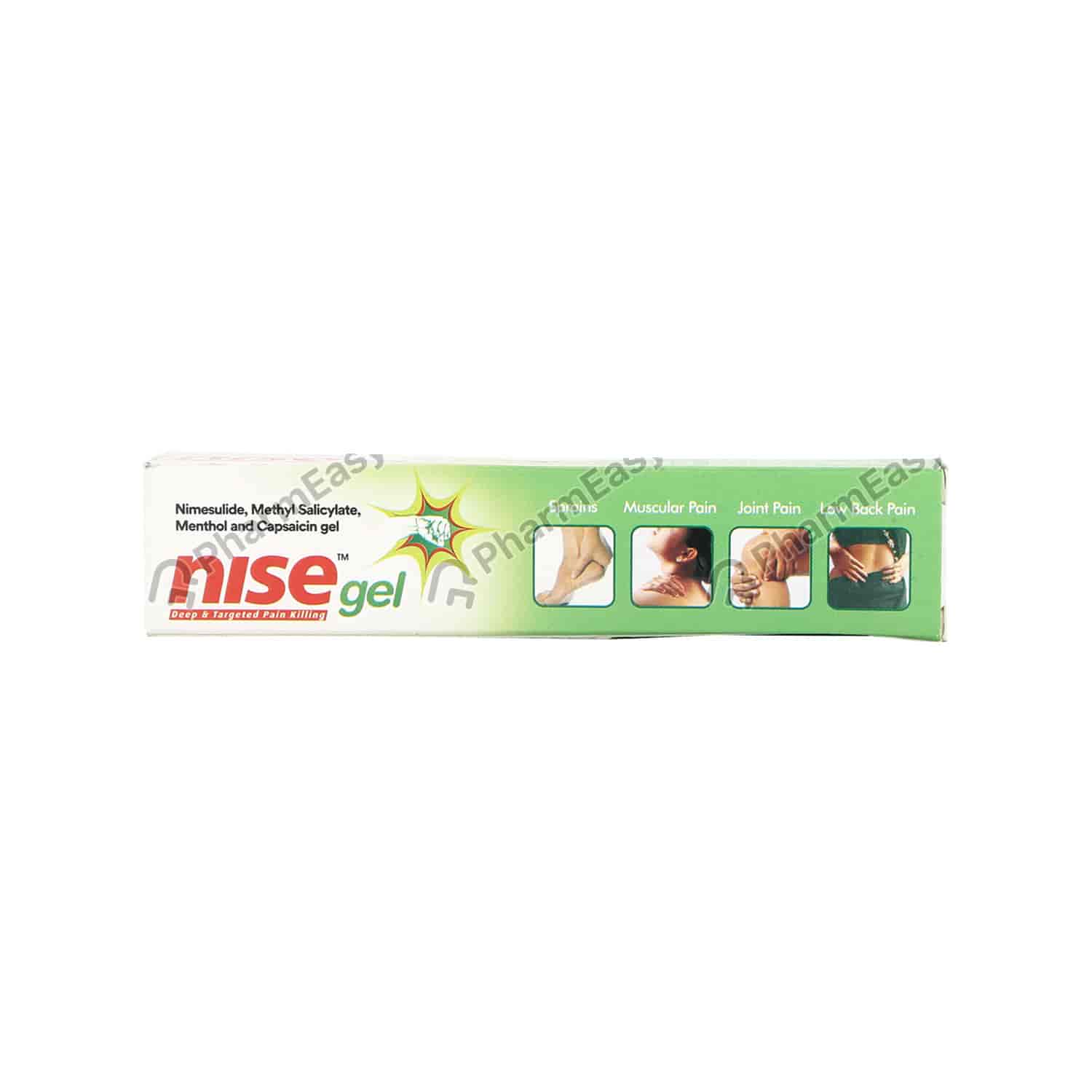 Buy Nise Gel 30gm Online at flat 15% off | PharmEasy