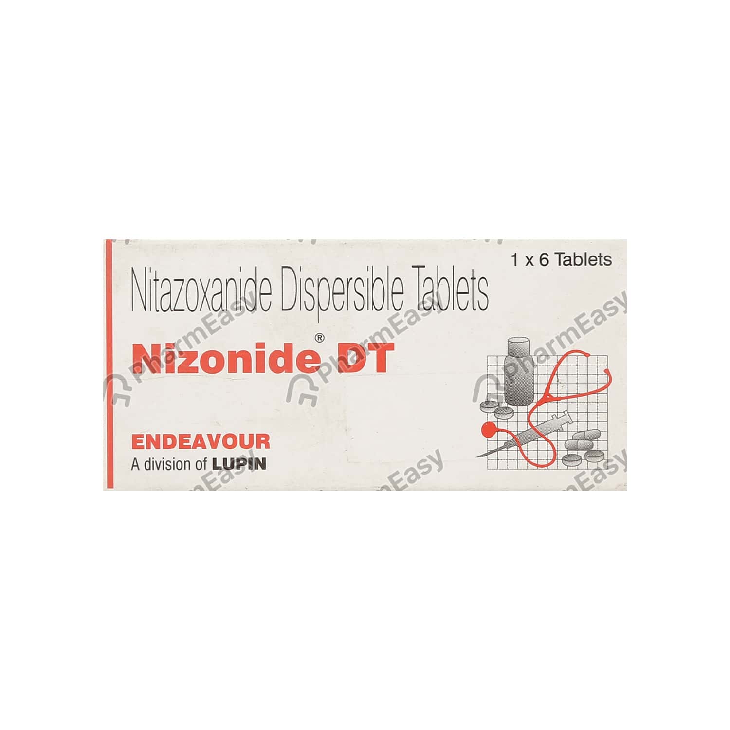 Buy Nizonide Dt 200 MG Tablet (6) Online at Flat 18% OFF* | PharmEasy