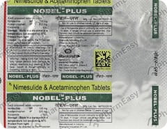 Nobel Plus Strip Of 10 Tablets: Uses, Side Effects, Price & Dosage ...
