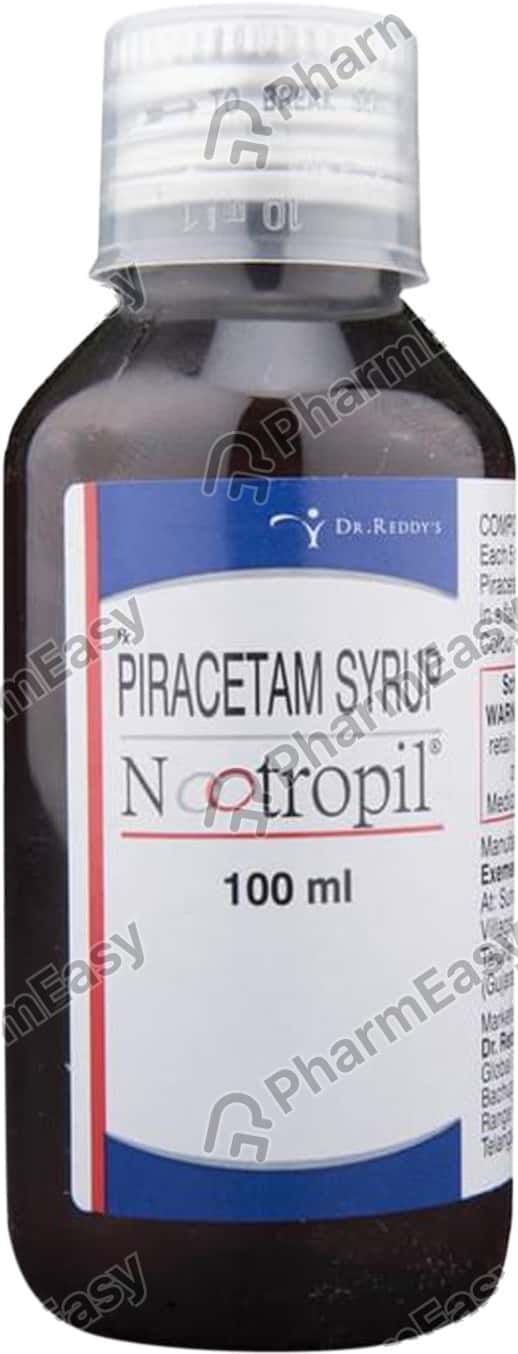 Buy Nootropil 500 MG Syrup (100) Online at Flat 15% OFF | PharmEasy