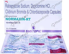 Normaxin Rt Strip Of 10 Tablets: Uses, Side Effects, Price & Dosage ...