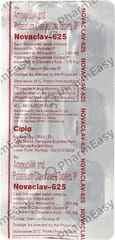 Novaclav 625 Tablet: Uses, Side-effects, Price, Dosage & More Info ...