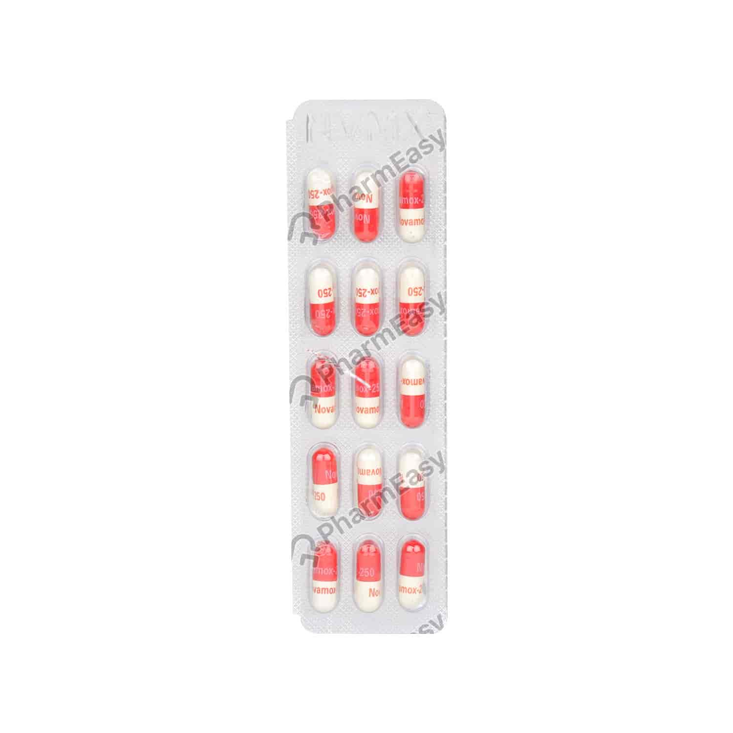 Buy Novamox 250mg Capsule Online at Flat 18% OFF* | PharmEasy
