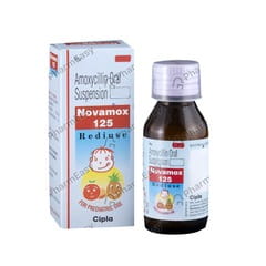 Novamox 125 MG Dry Suspension (30) - Uses, Side Effects, Dosage ...