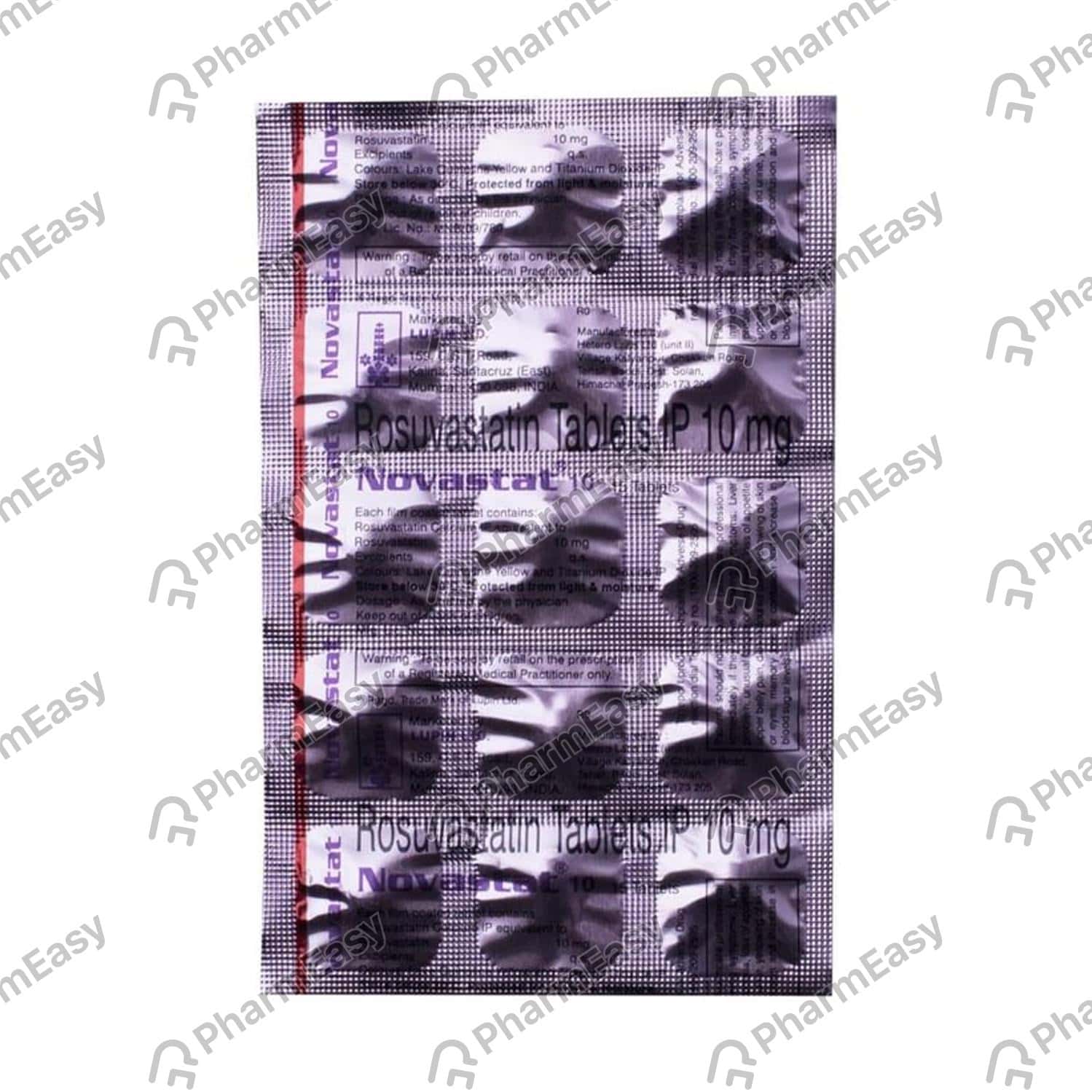 Novastat 10 MG Tablet (10): Uses, Side Effects, Price & Dosage | PharmEasy