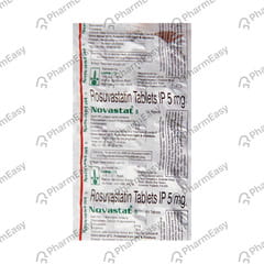 Novastat 5 MG Tablet (10): Uses, Side Effects, Price & Dosage | PharmEasy