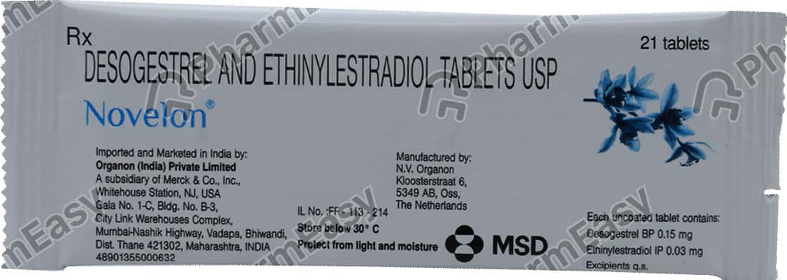 Novelon Strip Of 21 Tablets: Uses, Side Effects, Price & Dosage | PharmEasy