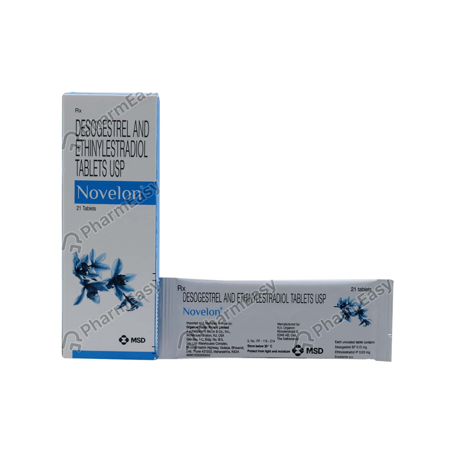 Buy Novelon Tablet (21) Online at Flat 18% OFF* | PharmEasy