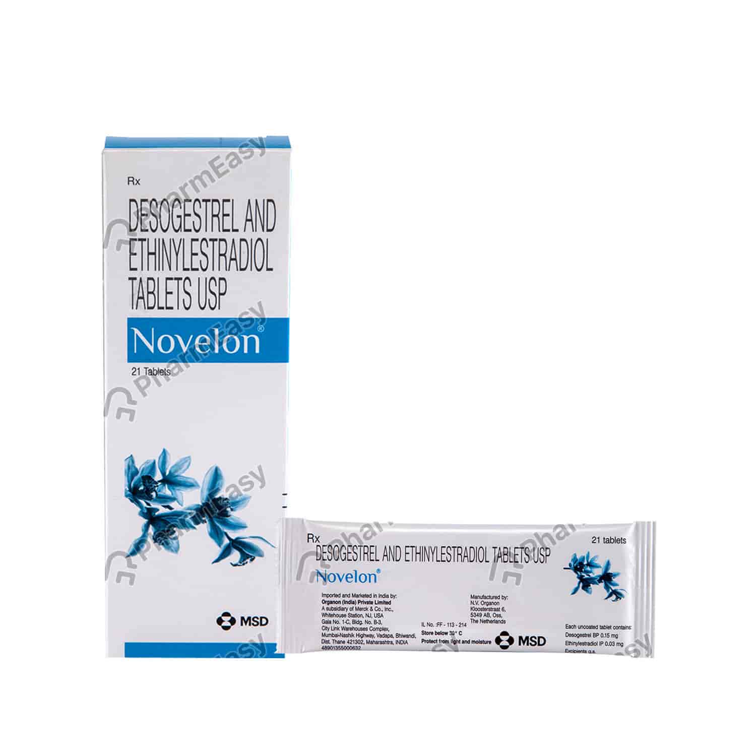 Buy Novelon Strip Of 21 Tablets Online at Flat 18% OFF* | PharmEasy